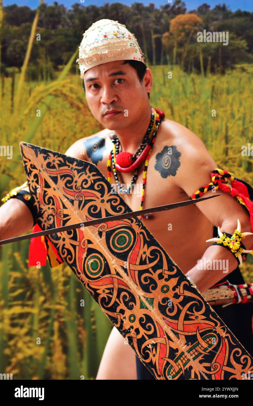 SARAWAK MALAISYA 12/12/24 .The Ibans or Sea Dayaks are an Austronesian ...