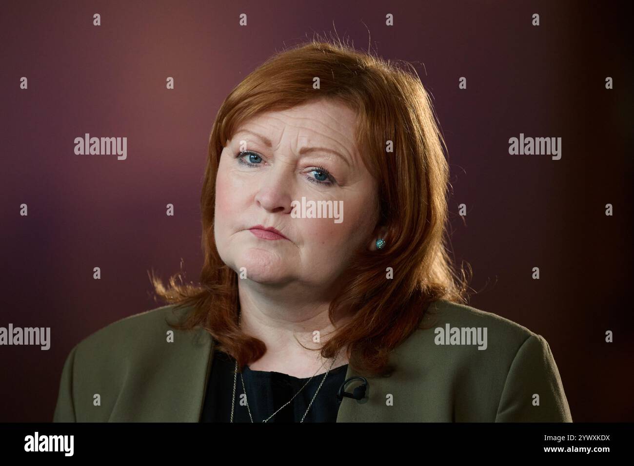 Edinburgh Scotland, UK 12 December 2024. Emma Harper MSP at the Scottish Parliament. credit sst ...