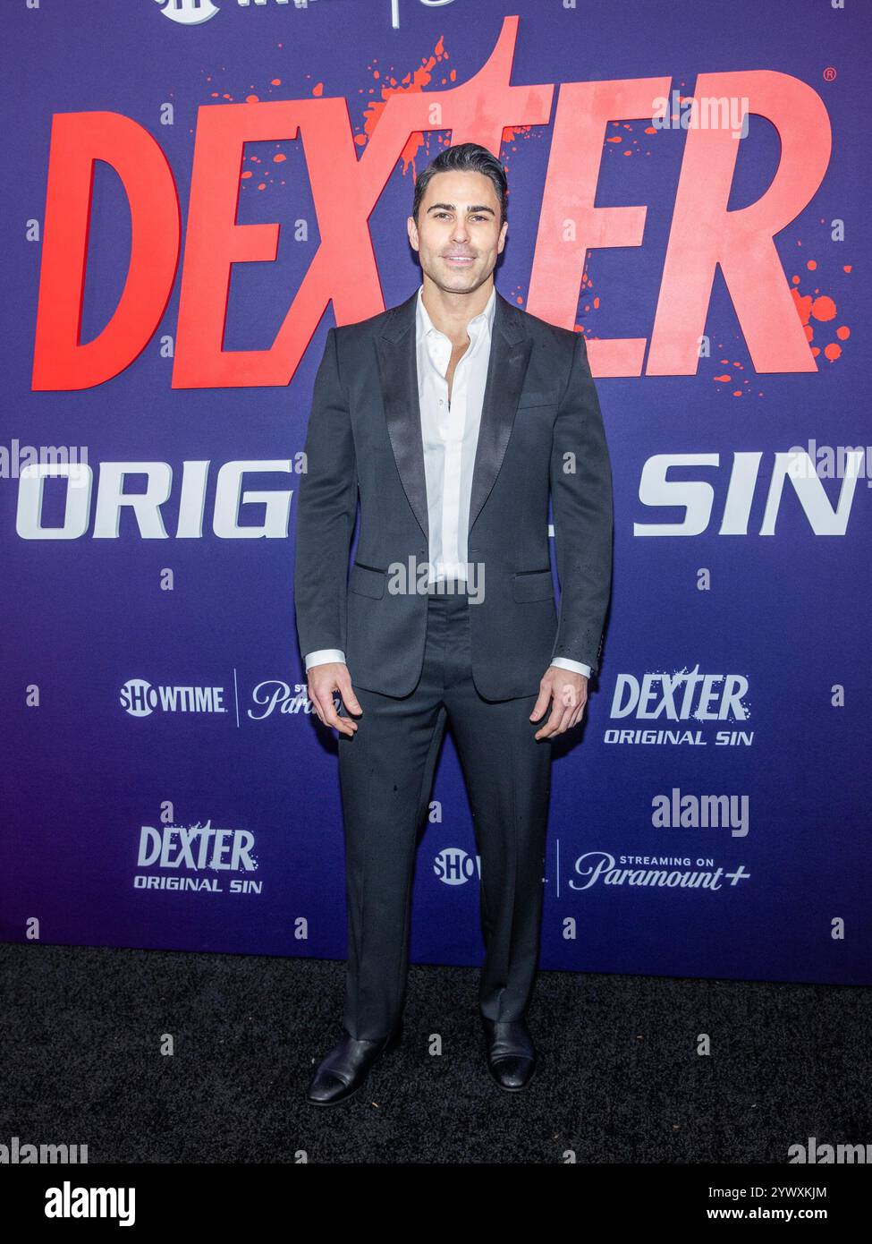 Ny. 11th Dec, 2024. Carlo Mendez at arrivals for DEXTER: ORIGINAL SIN Premiere, SVA (School for ...