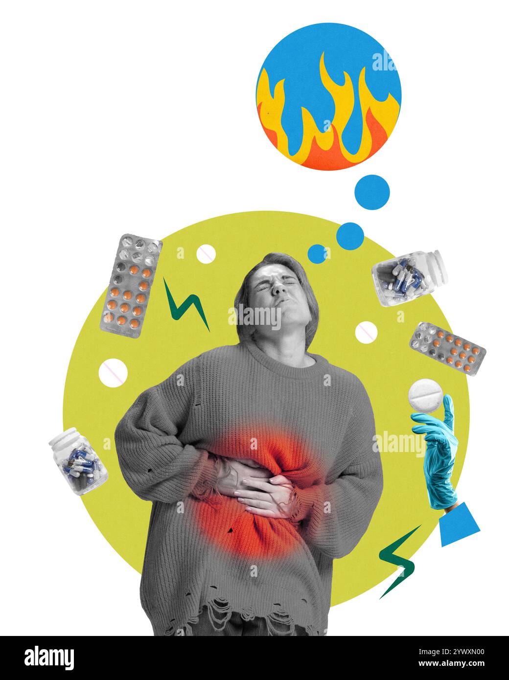 Allergy health problem icon hi-res stock photography and images - Alamy