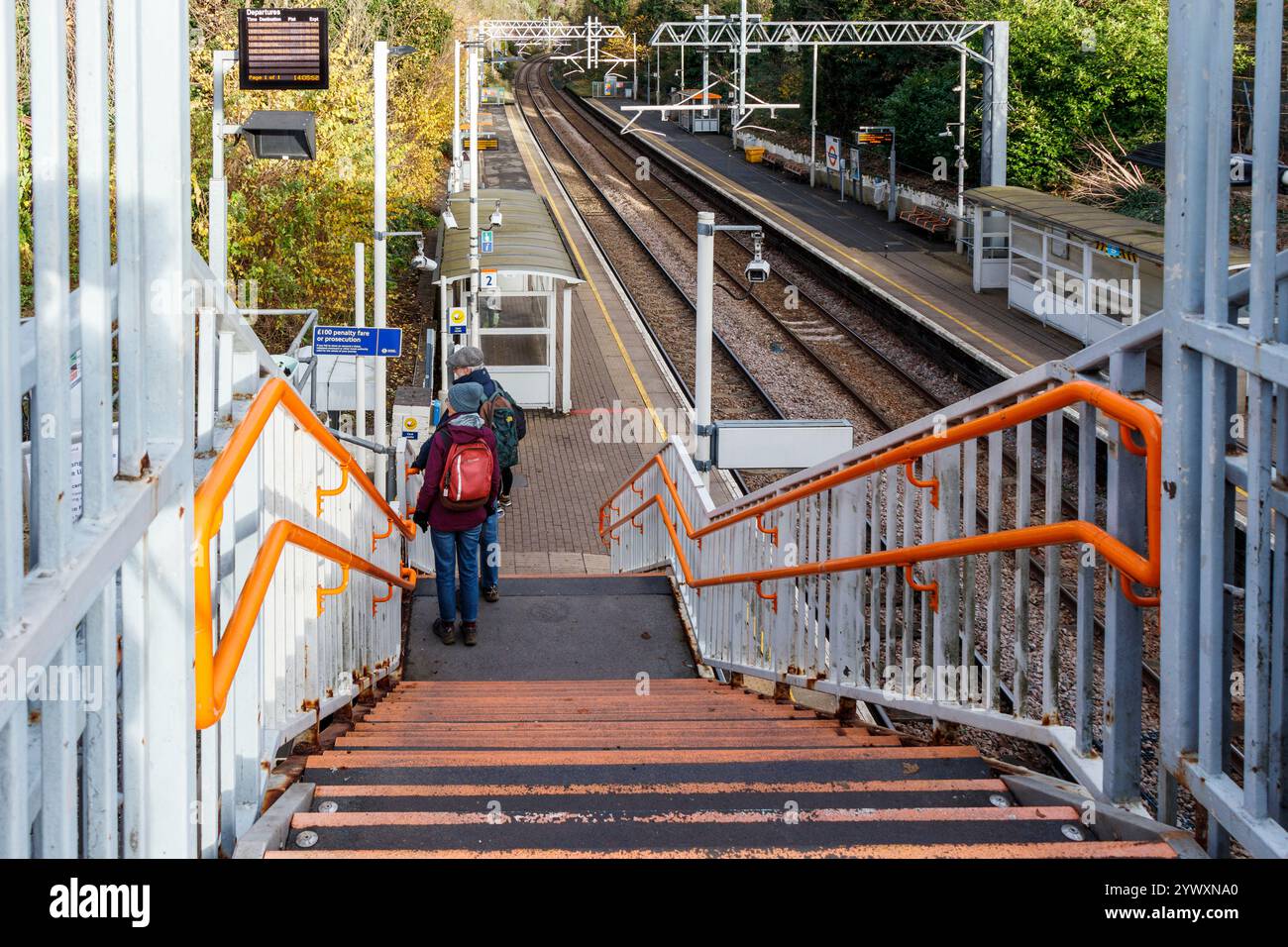 Crouch Hill railway station on the Suffragette Line (formerly the ...