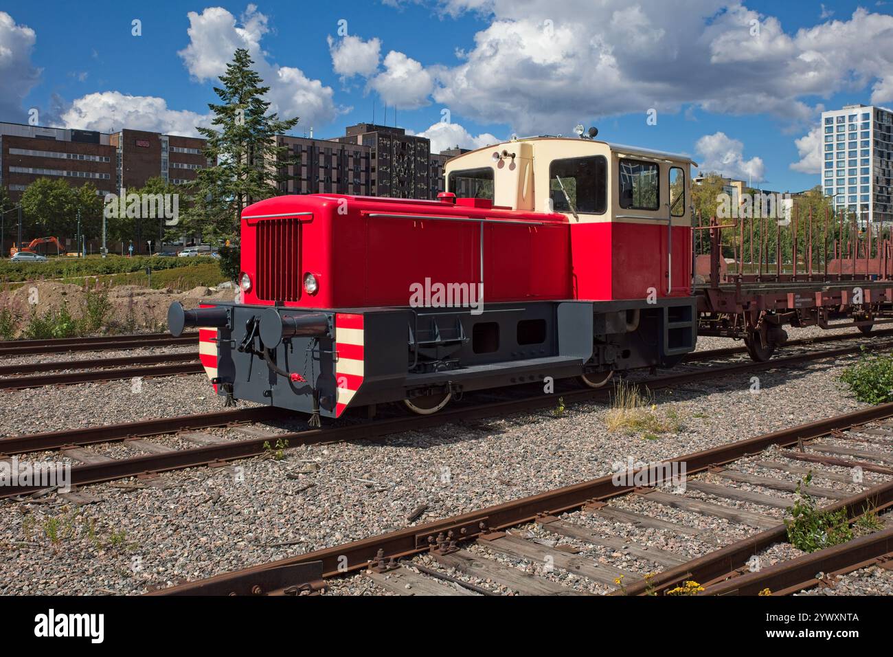 Old diesel railway locomotive hi-res stock photography and images - Alamy