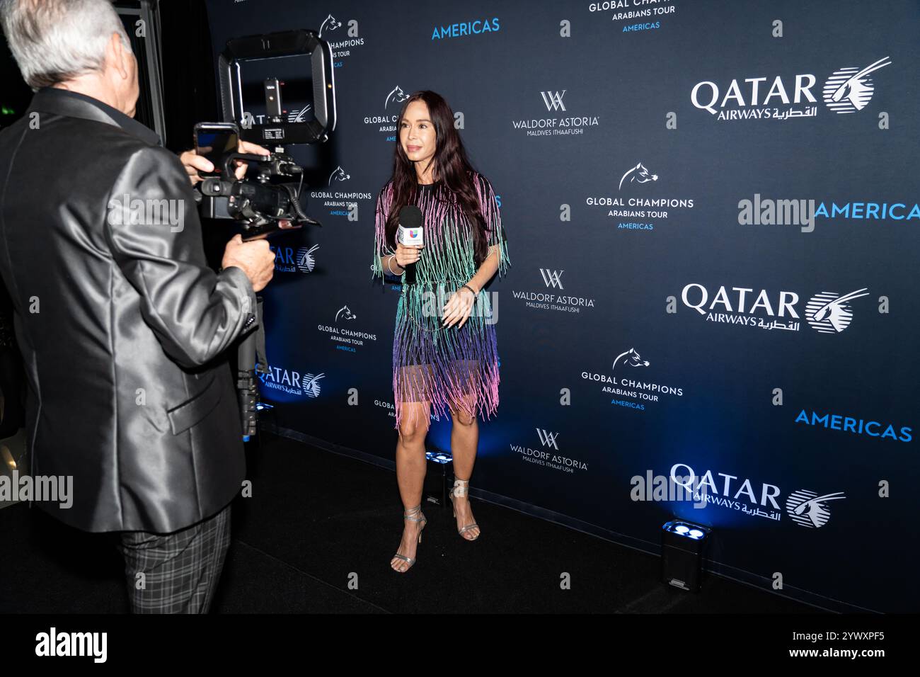 Red Carpet for Global Champions Arabian Tours: Univision journalist ...