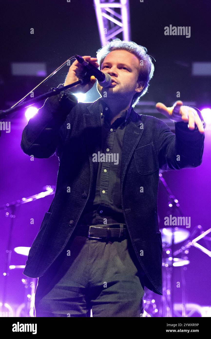 Italy 9 December 2024 Geordie Greep - Black Midi singer and frontman ...