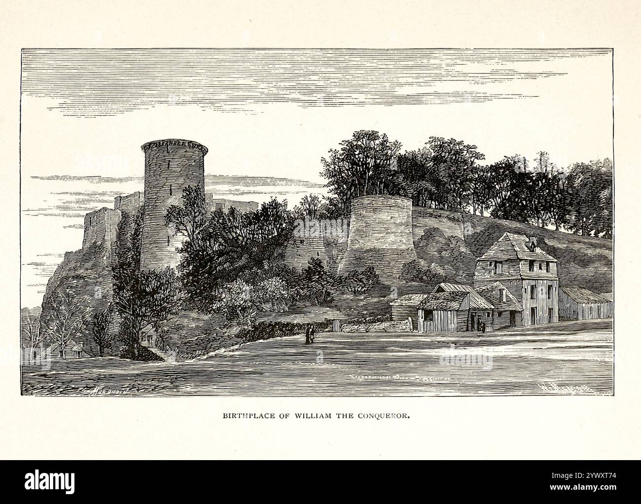 Birthplace of William the Conqueror from Normandy and Brittany ...