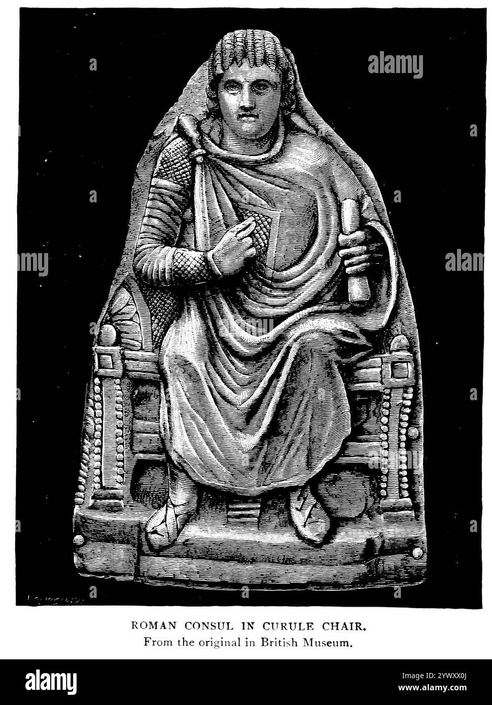 Roman chair hi-res stock photography and images - Alamy