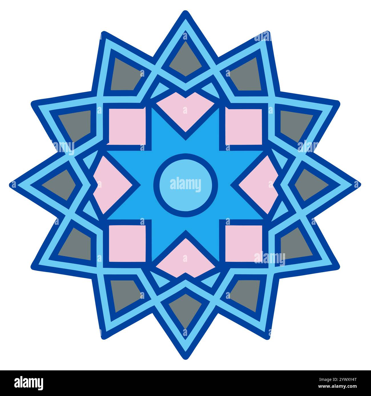 Beautiful seamless Islamic pattern with geometric shapes and arabesque ...