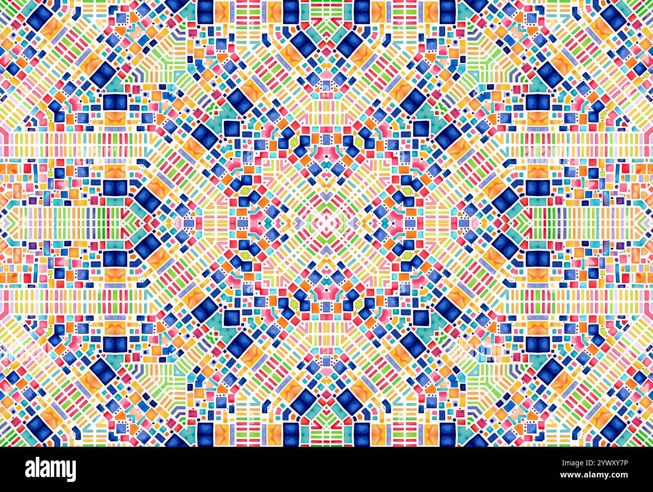 Abstract background with bright colorful pattern for design Stock Photo ...