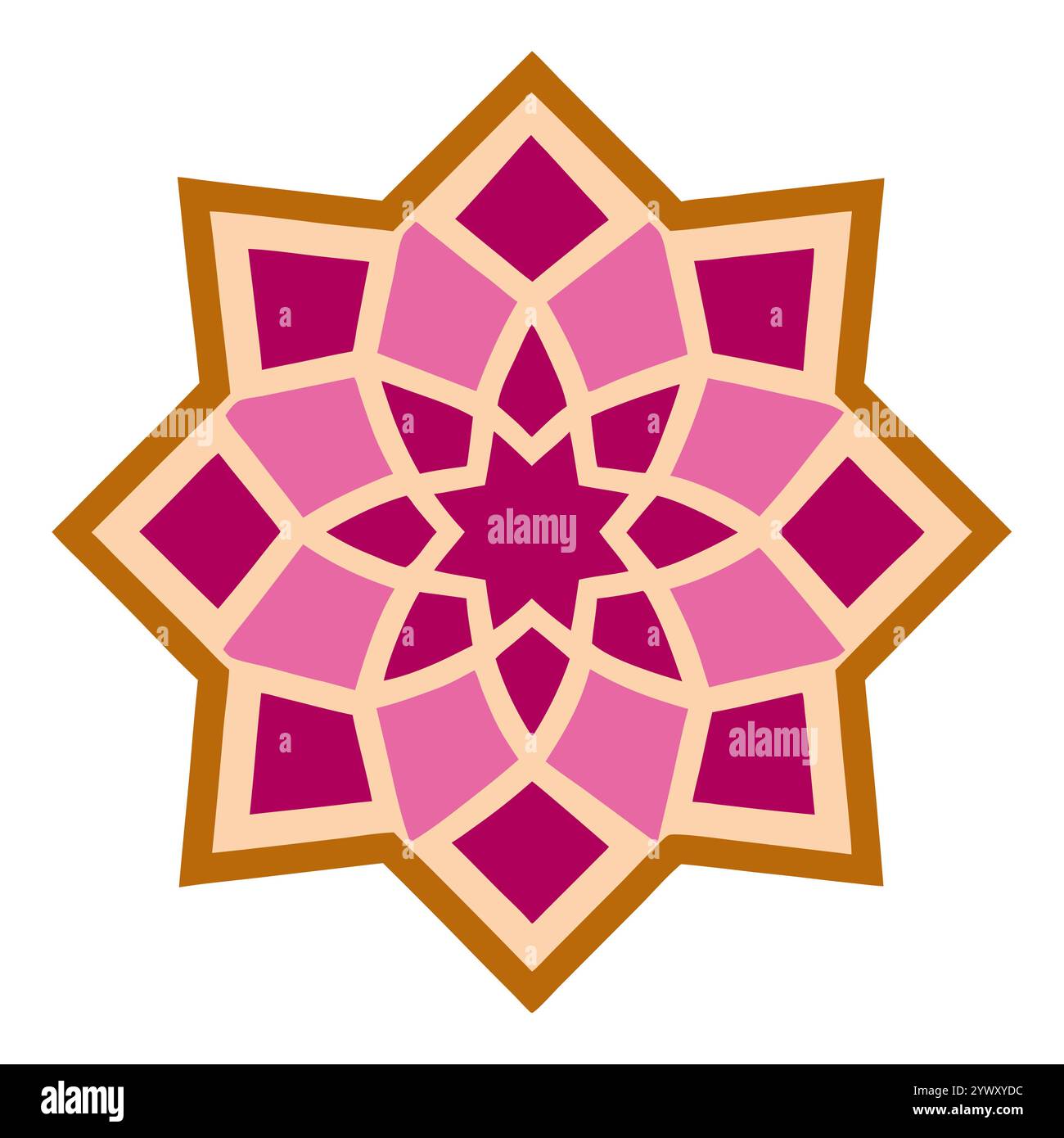 Beautiful seamless Islamic pattern with geometric shapes and arabesque ...