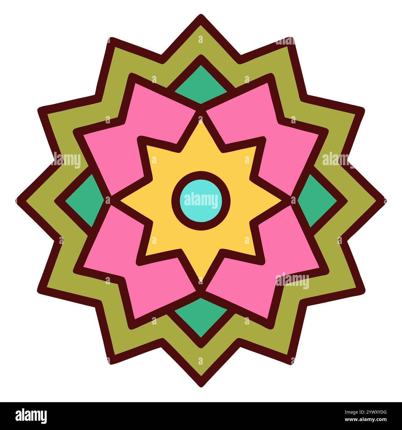 Beautiful seamless Islamic pattern with geometric shapes and arabesque ...
