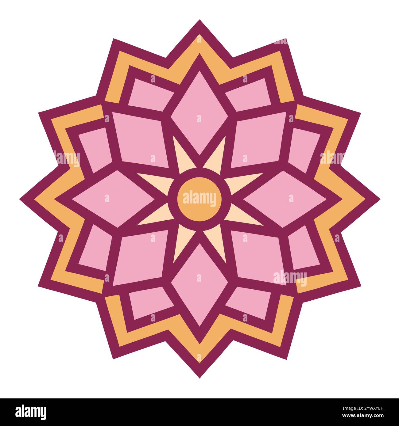 Beautiful seamless Islamic pattern with geometric shapes and arabesque ...