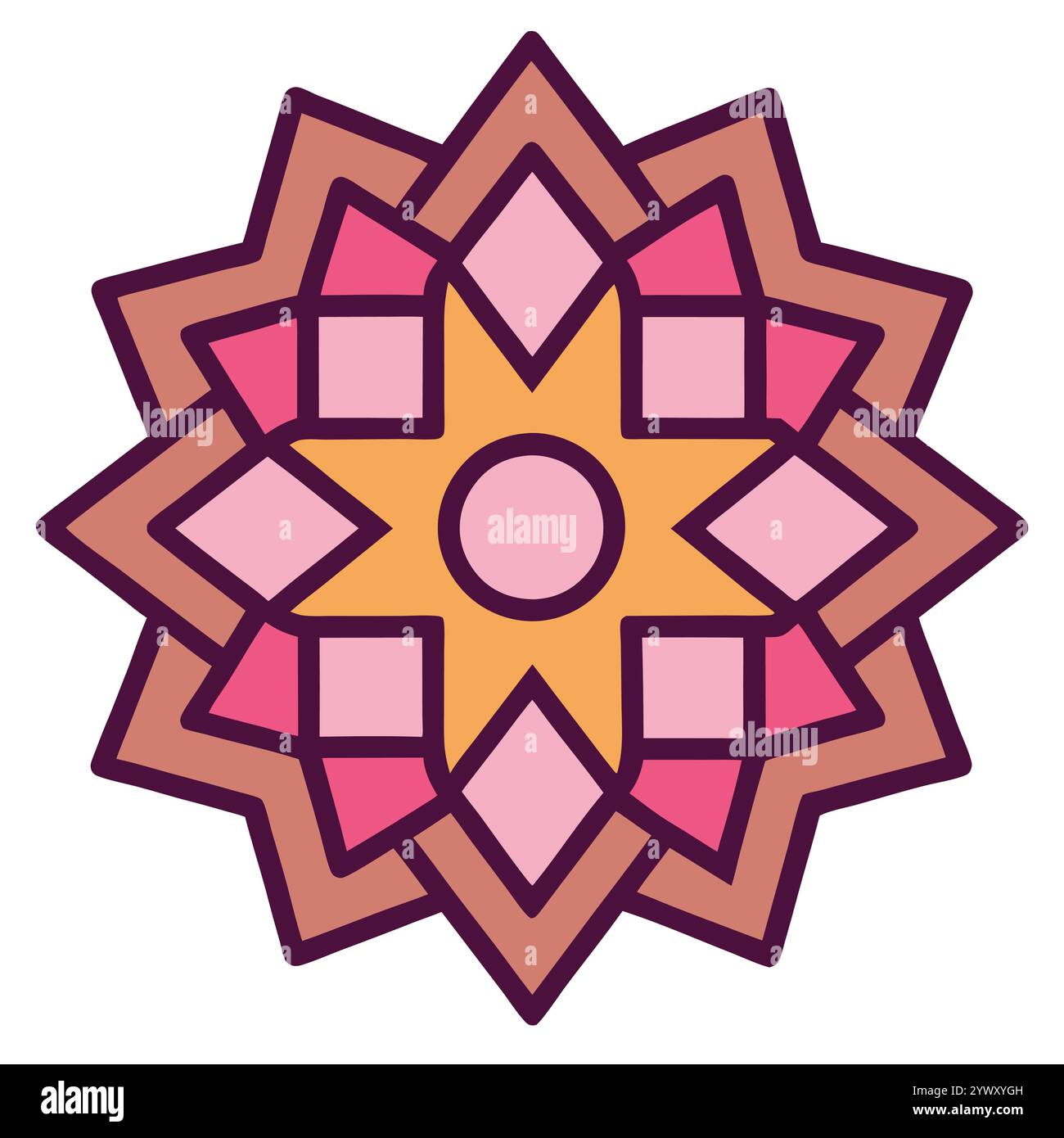 Beautiful seamless Islamic pattern with geometric shapes and arabesque ...