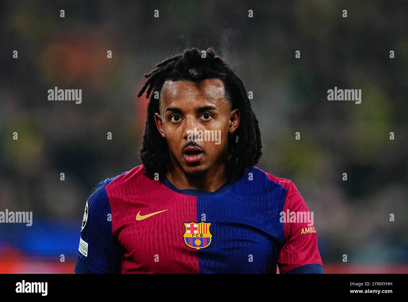 Signal Luna Park, Dortmund, Germany. 11th Dec, 2024. Jules Kounde of FC ...