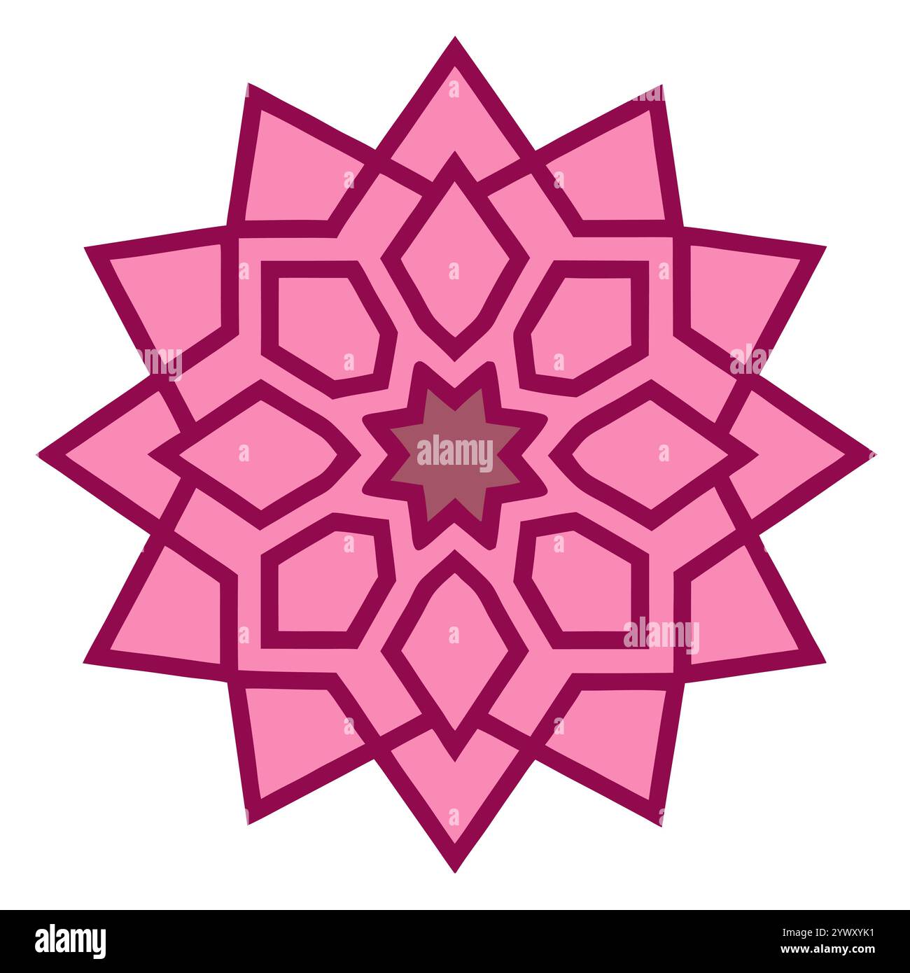 Beautiful seamless Islamic pattern with geometric shapes and arabesque ...