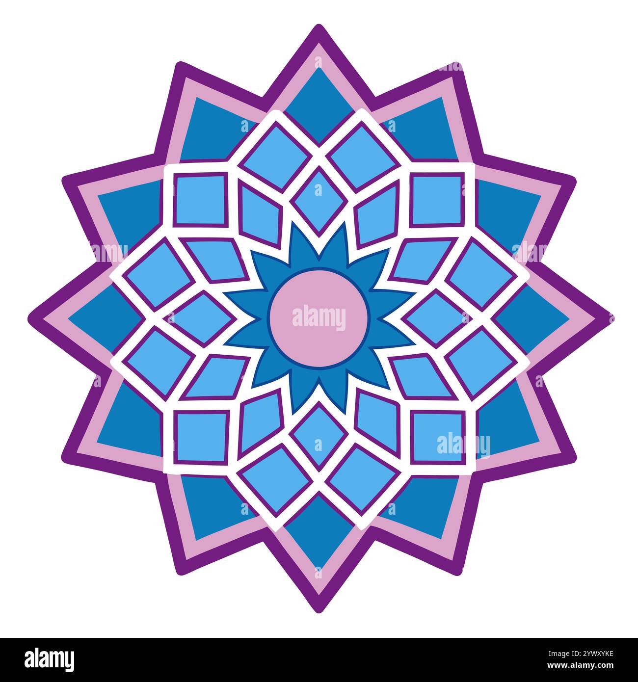 Beautiful seamless Islamic pattern with geometric shapes and arabesque ...