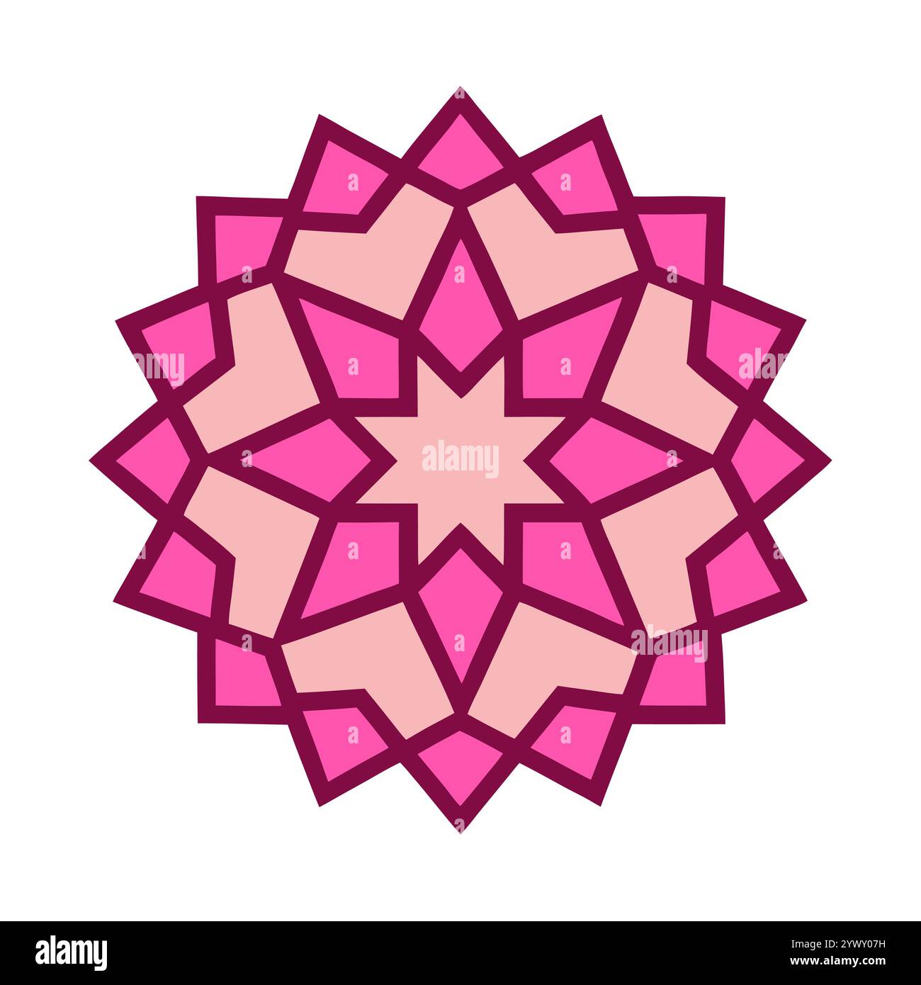 Beautiful seamless Islamic pattern with geometric shapes and arabesque ...