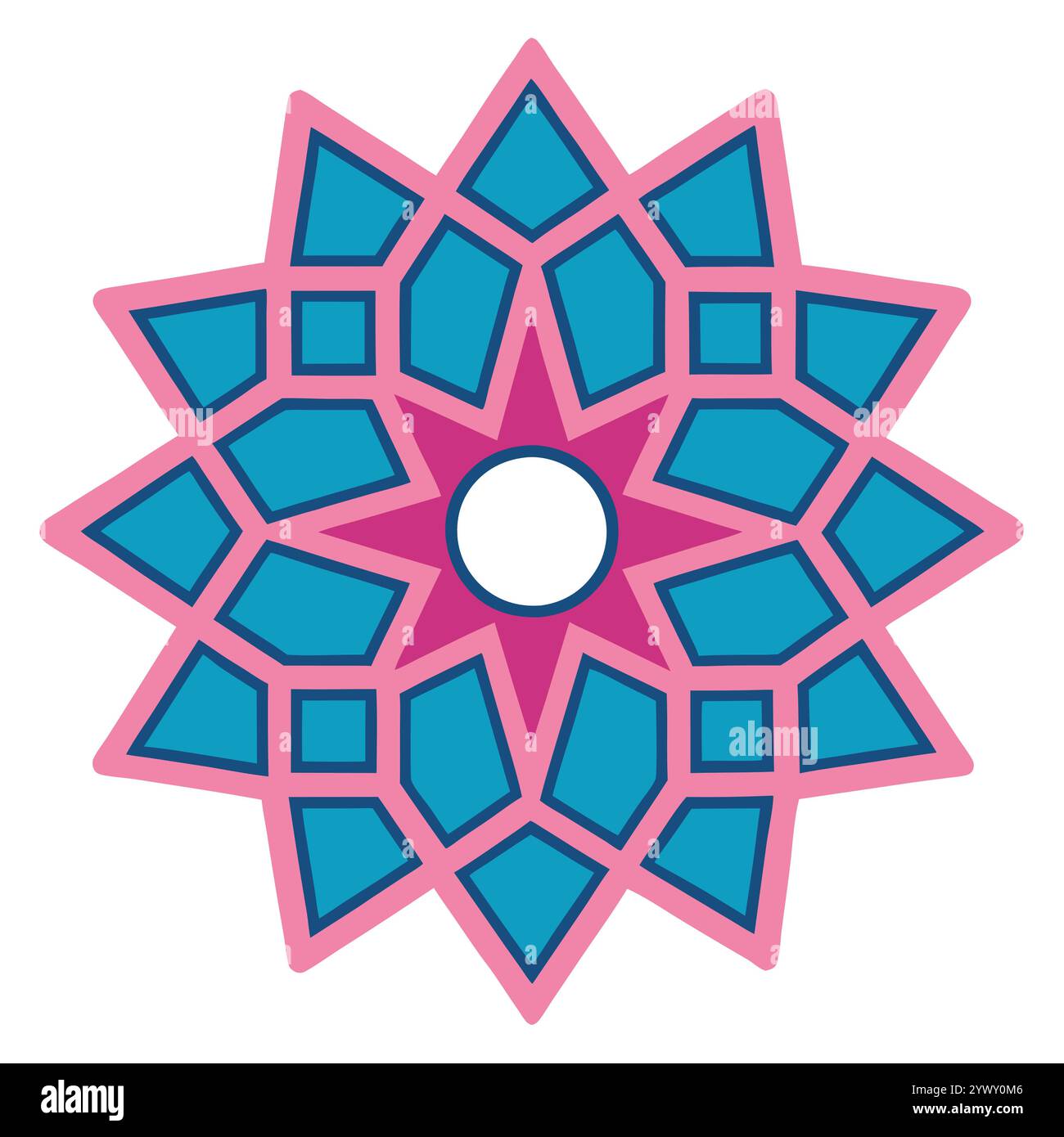 Beautiful seamless Islamic pattern with geometric shapes and arabesque ...