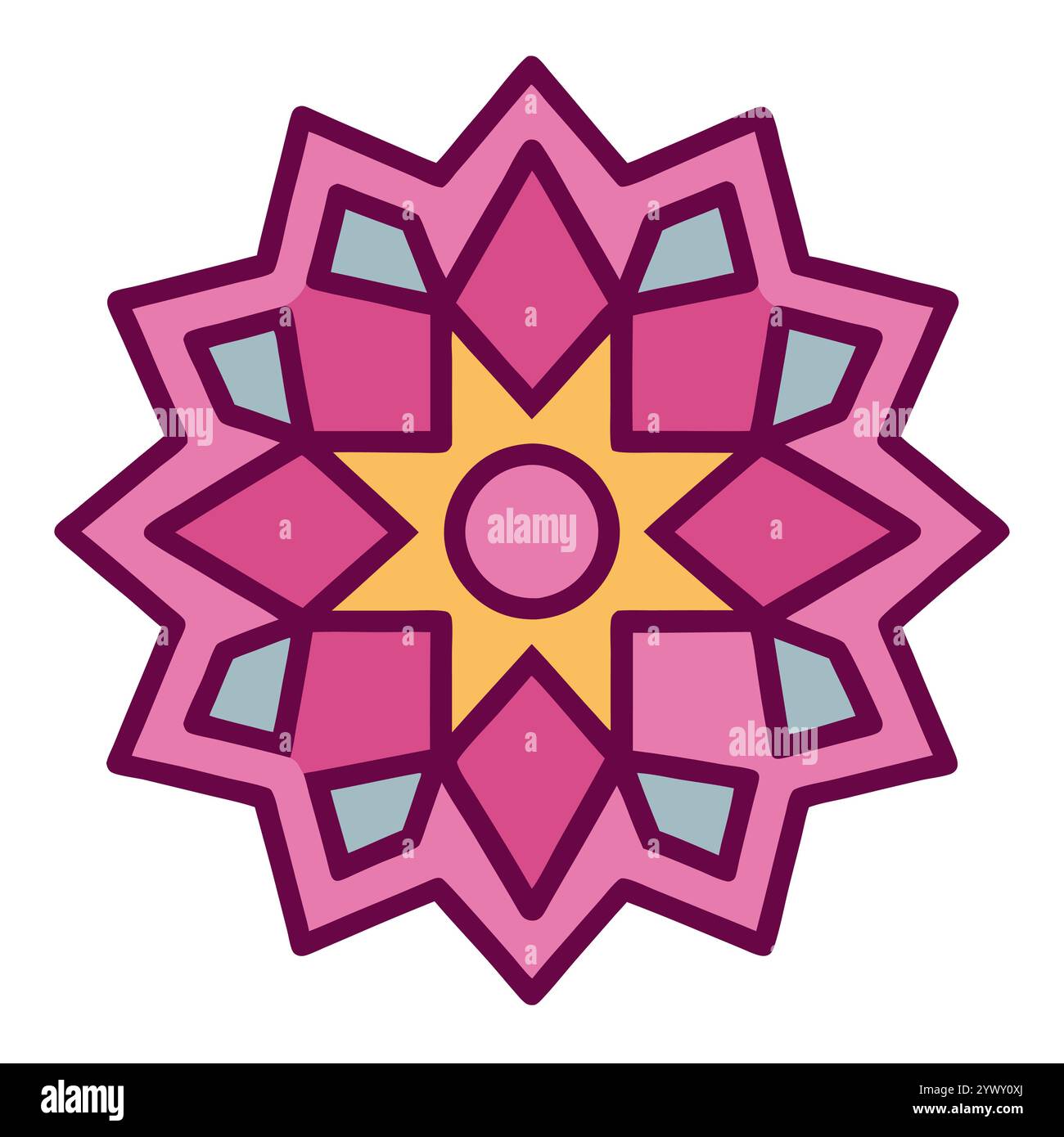 Beautiful seamless Islamic pattern with geometric shapes and arabesque ...