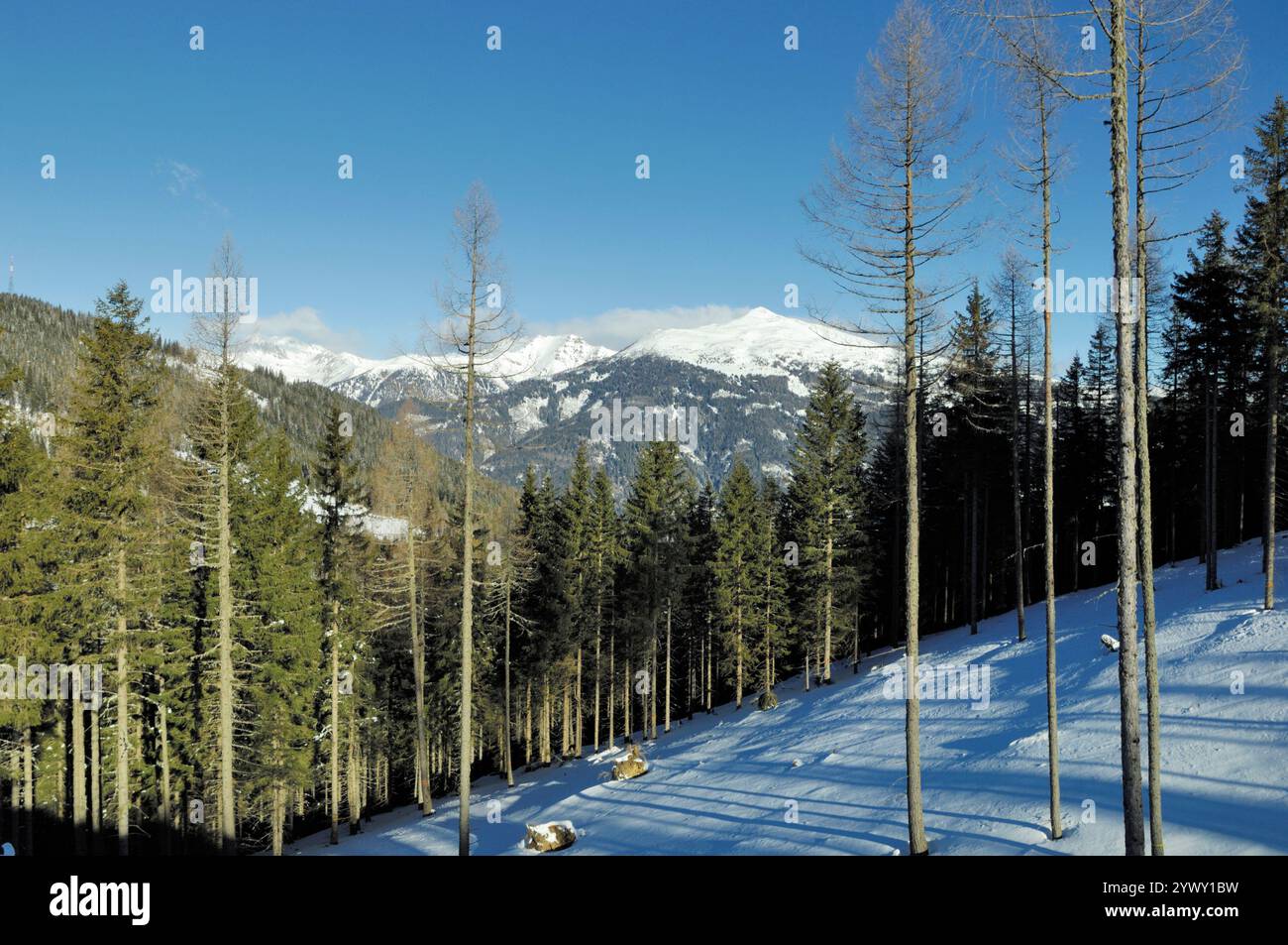 Views from the Katschberg Pass Stock Photo - Alamy
