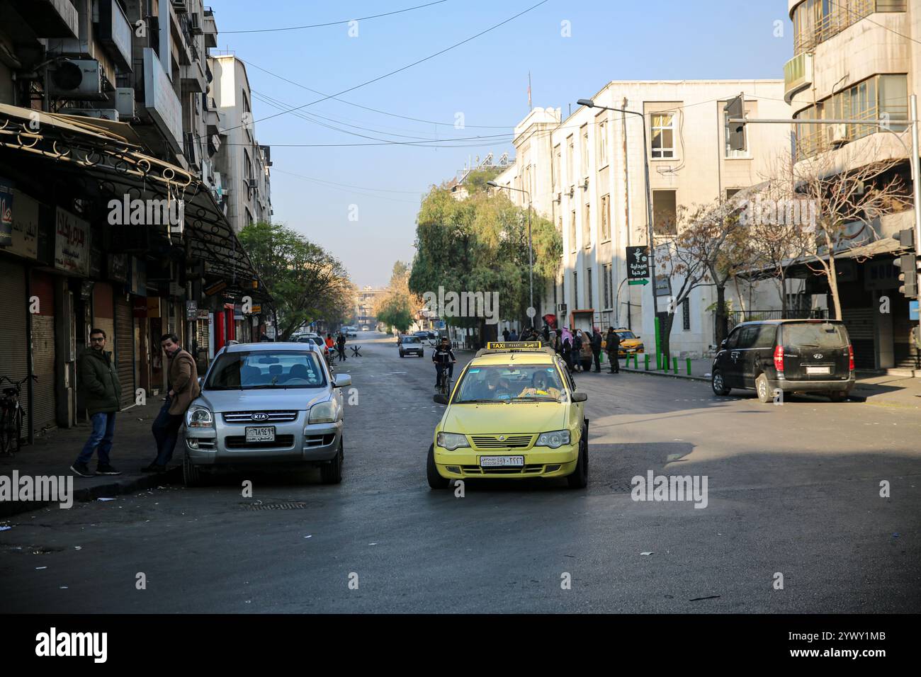 Damascus, Syria. 09 December 2024. The city of Damascus in the ...