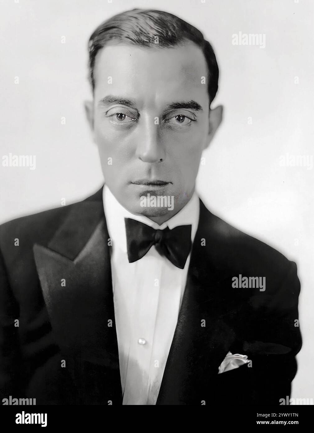 Actor Buster Keaton, photo by Hurrell Stock Photo - Alamy