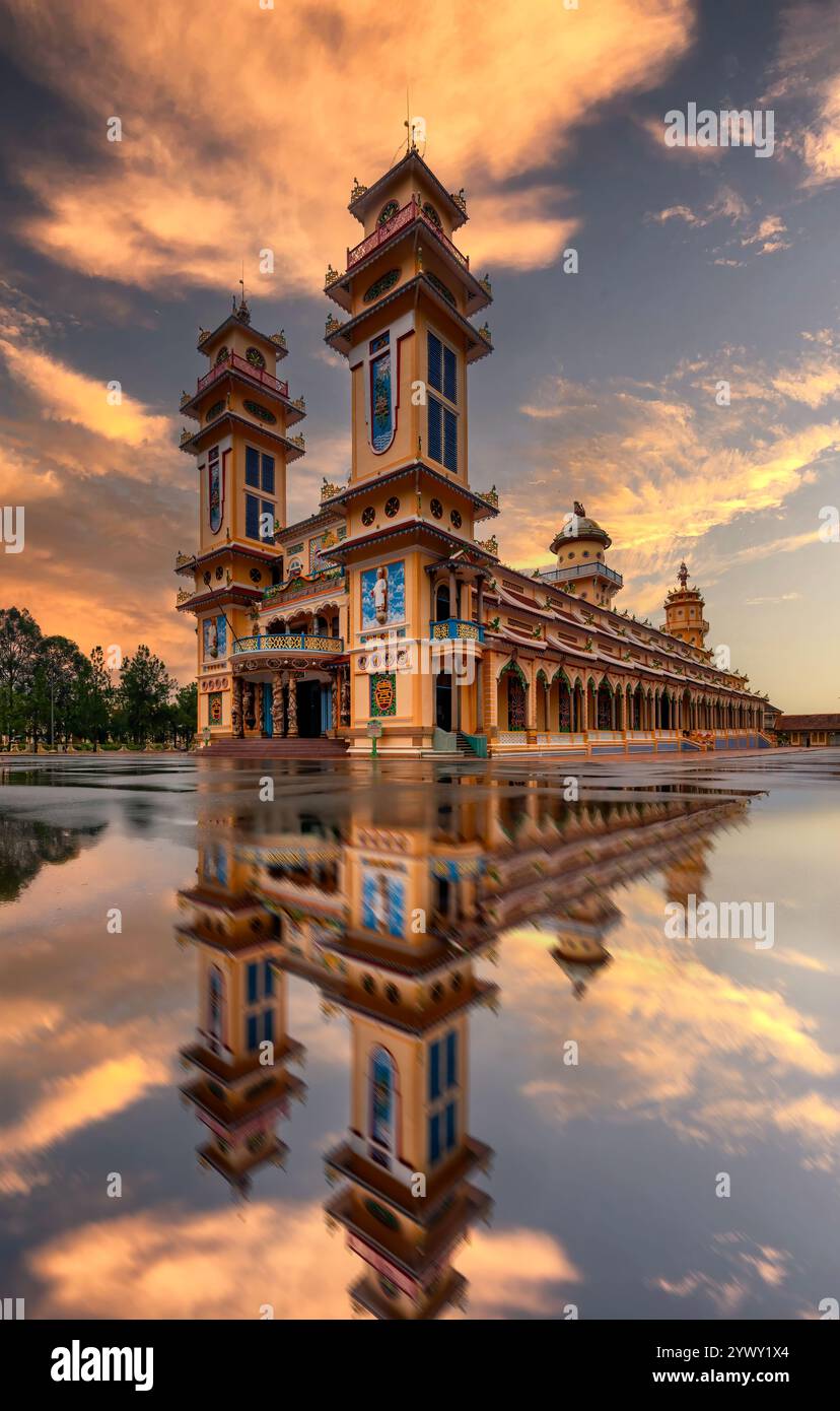 The Tay Ninh Holy See, also known as the Great Divine Temple or the Cao ...