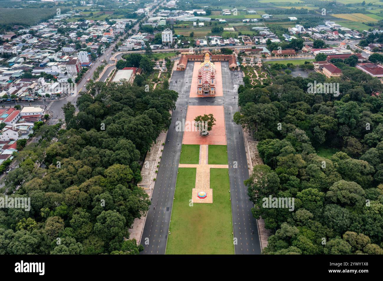 The Tay Ninh Holy See, also known as the Great Divine Temple or the Cao ...