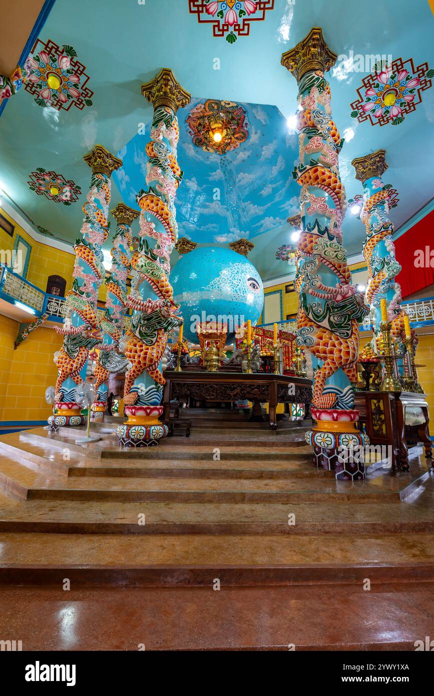 The Tay Ninh Holy See, also known as the Great Divine Temple or the Cao ...