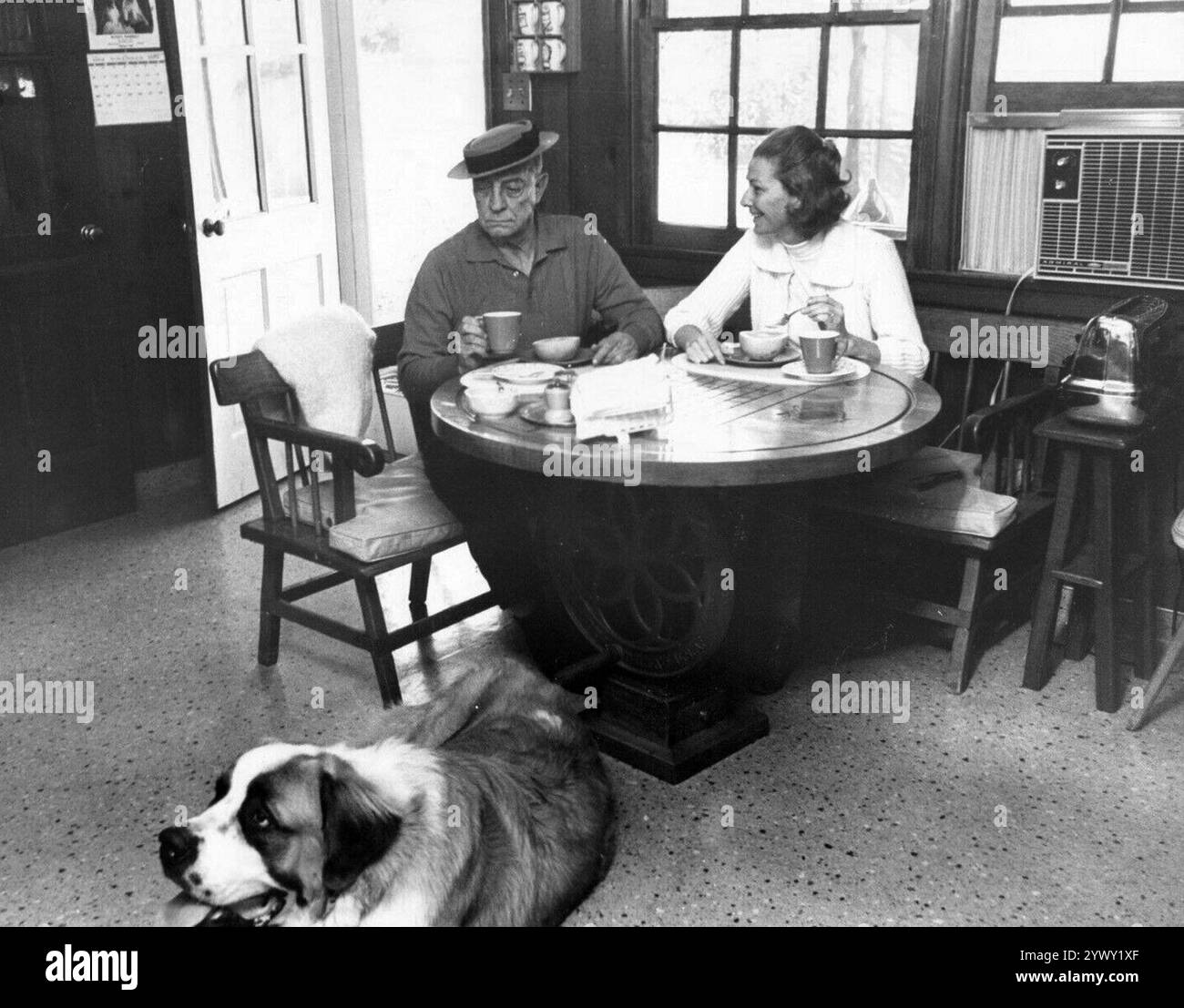 Buster and Eleanor Keaton, 1965 - Philadelphia Inquirer press photo ...