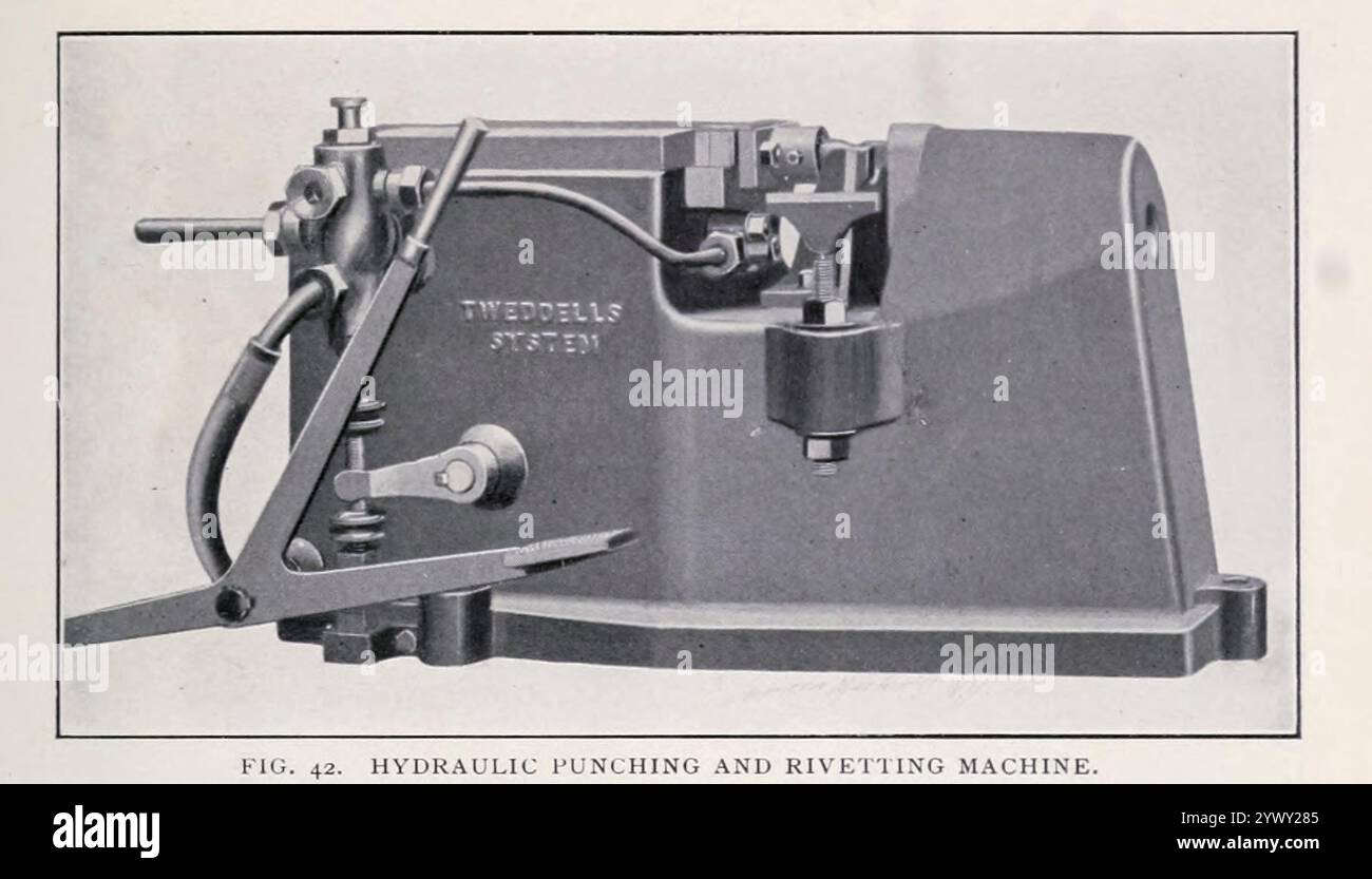 HYDRAULIC PUNCHING AND RIVETTING MACHINE. from the Article THE ...