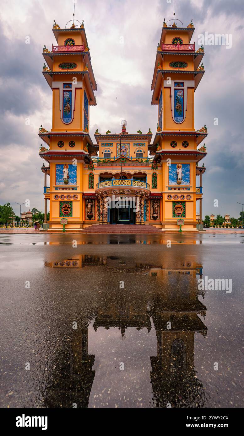 The Tay Ninh Holy See, also known as the Great Divine Temple or the Cao ...