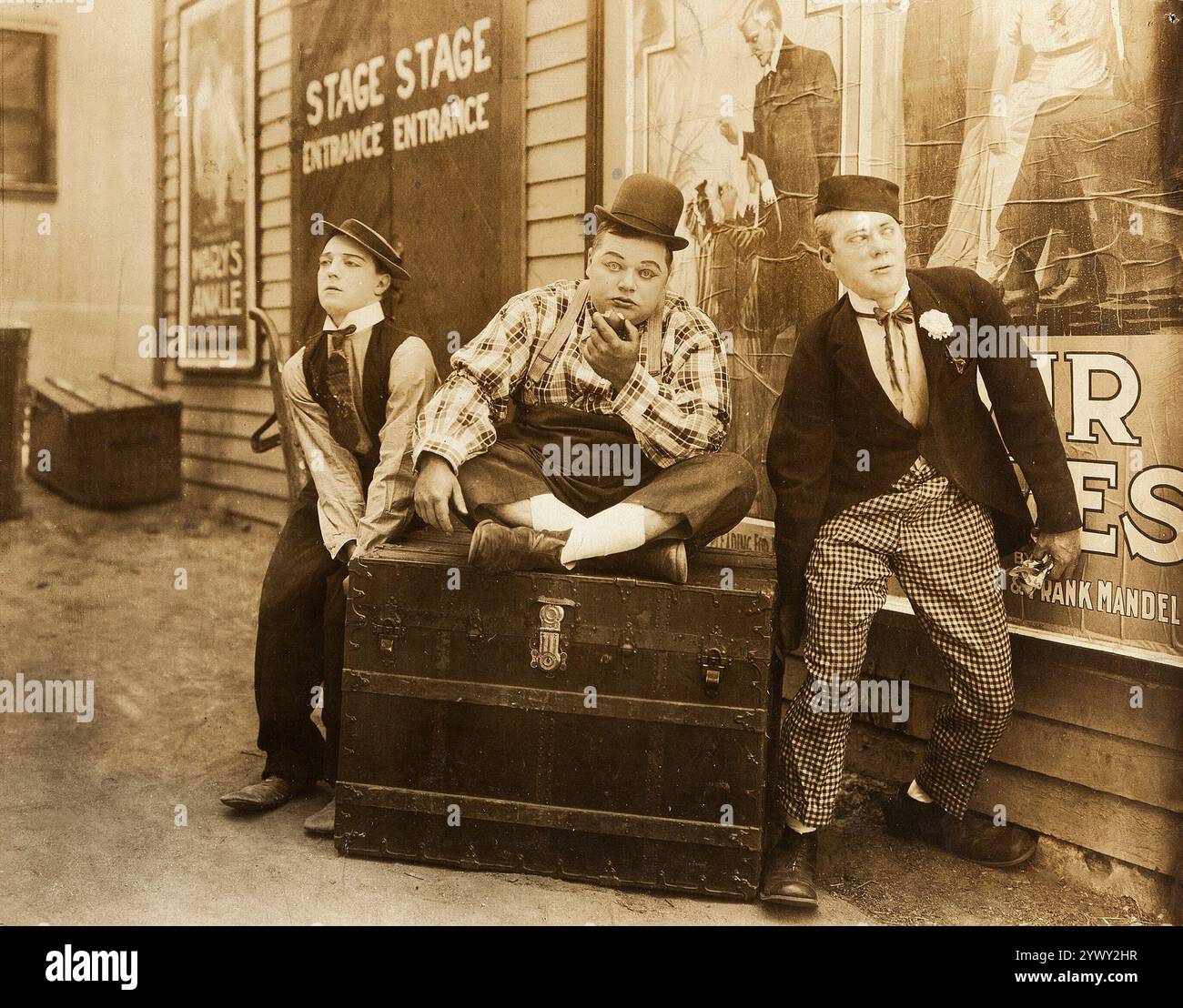 Roscoe fatty arbuckle hi-res stock photography and images - Alamy