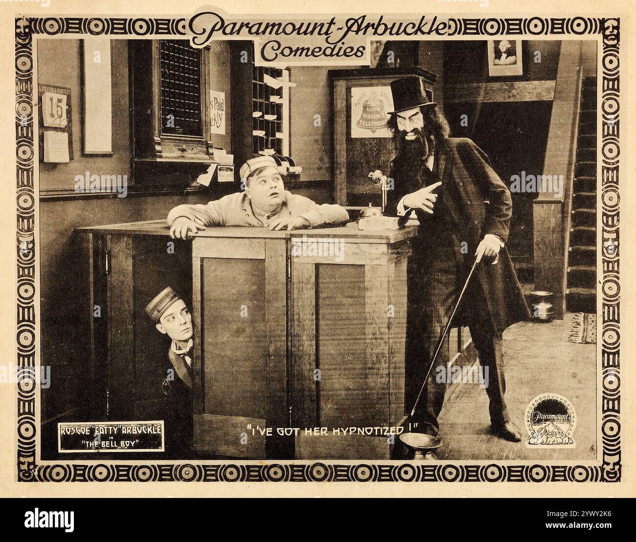 Roscoe fatty arbuckle hi-res stock photography and images - Alamy