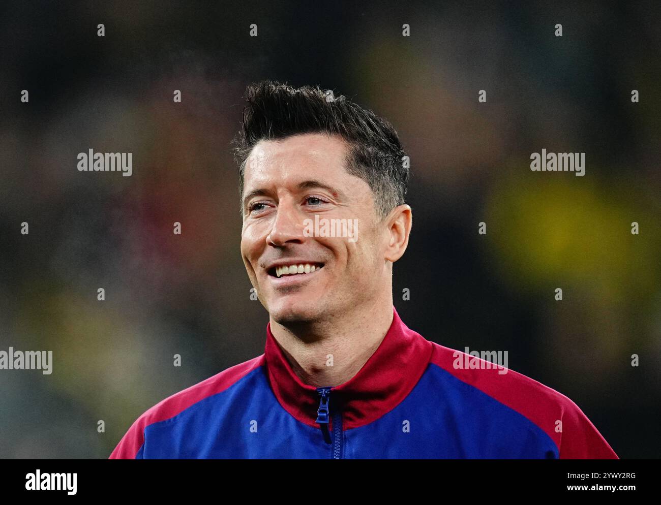 Signal Luna Park, Dortmund, Germany. 11th Dec, 2024. Robert Lewandowski ...