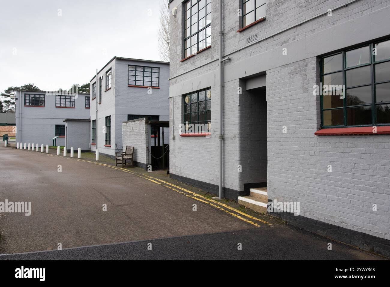 Buildings at Bletchley Park Code-Breaking Centre, Bletchley ...