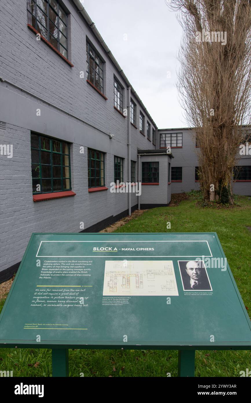 Buildings at Bletchley Park Code-Breaking Centre, Bletchley ...