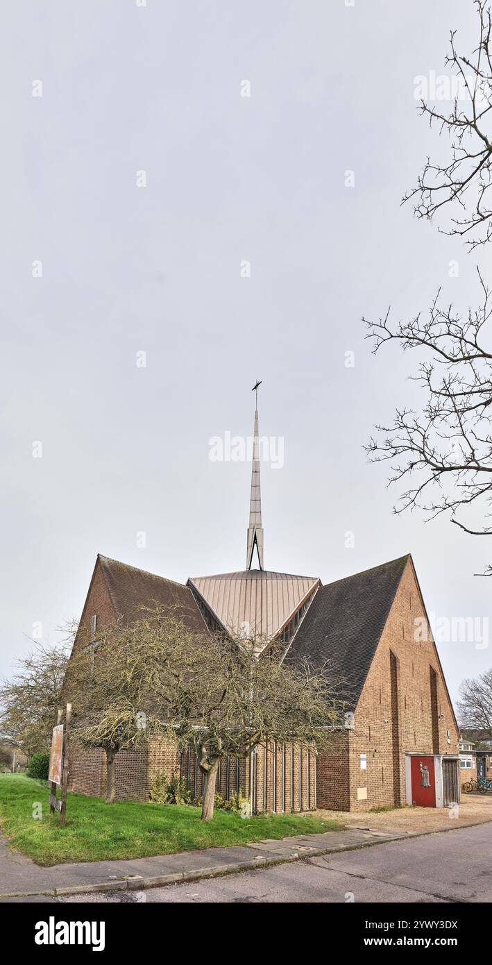 Church of the Epiphany, Corby, England Stock Photo - Alamy