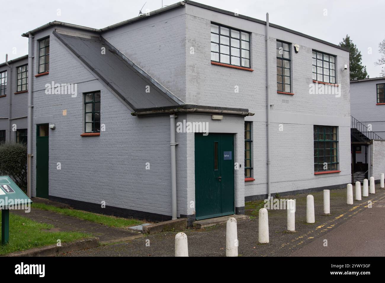 Buildings at Bletchley Park Code-Breaking Centre, Bletchley ...