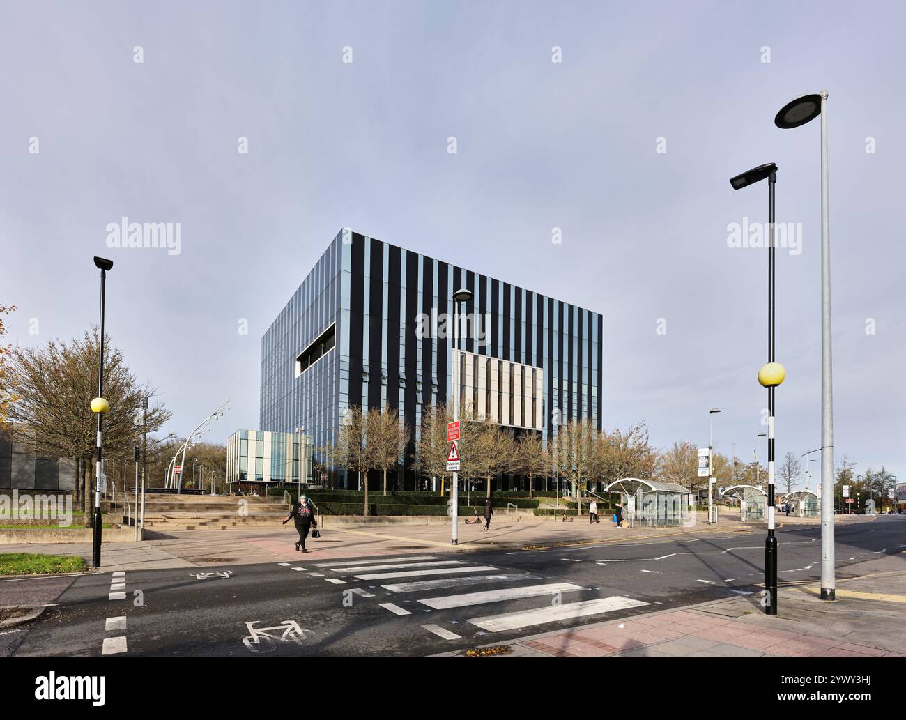 North Northamptonshire Council offices in the Cube building, Corby ...