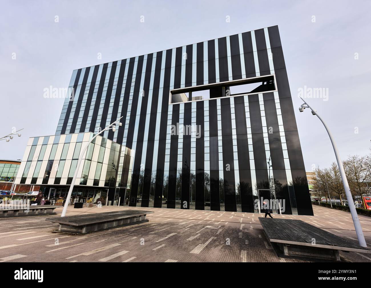 North Northamptonshire Council offices in the Cube building, Corby ...
