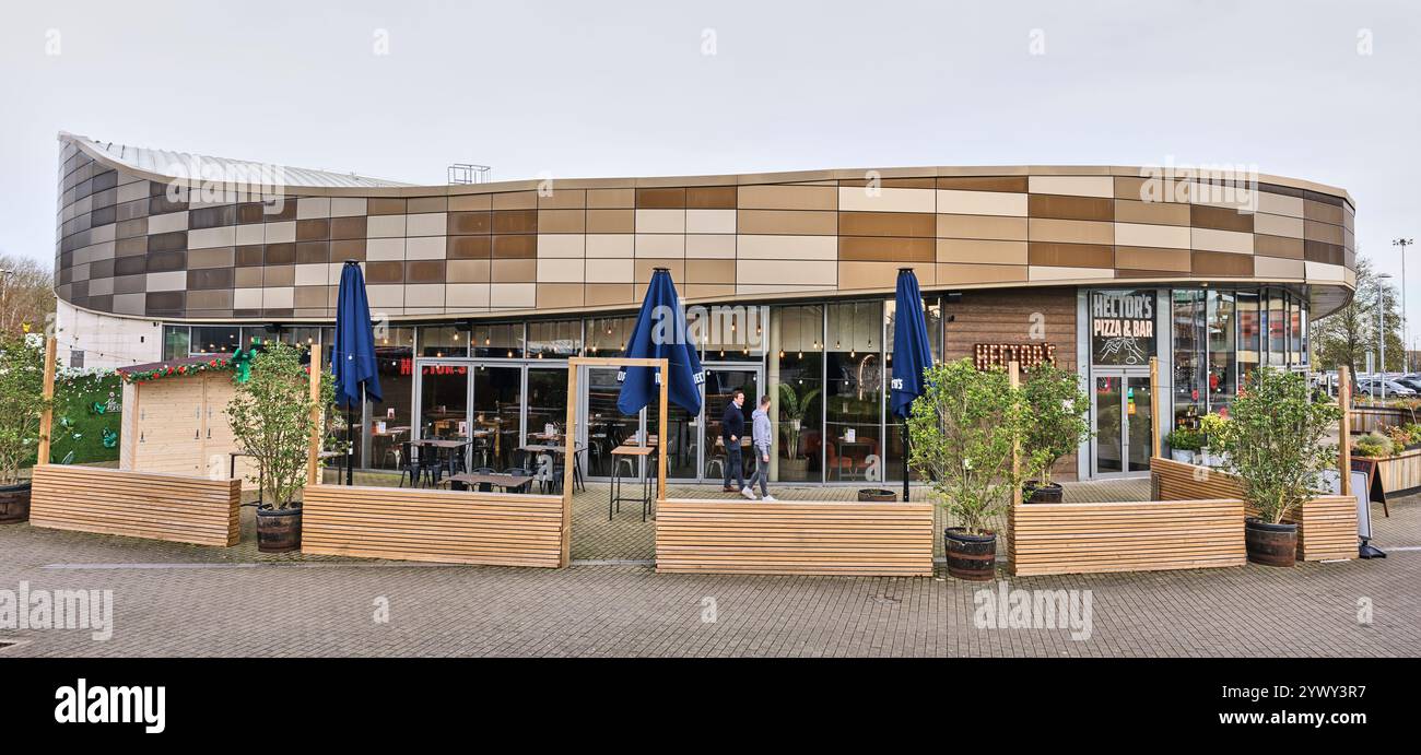 Hector's restaurant in Corby, England Stock Photo - Alamy