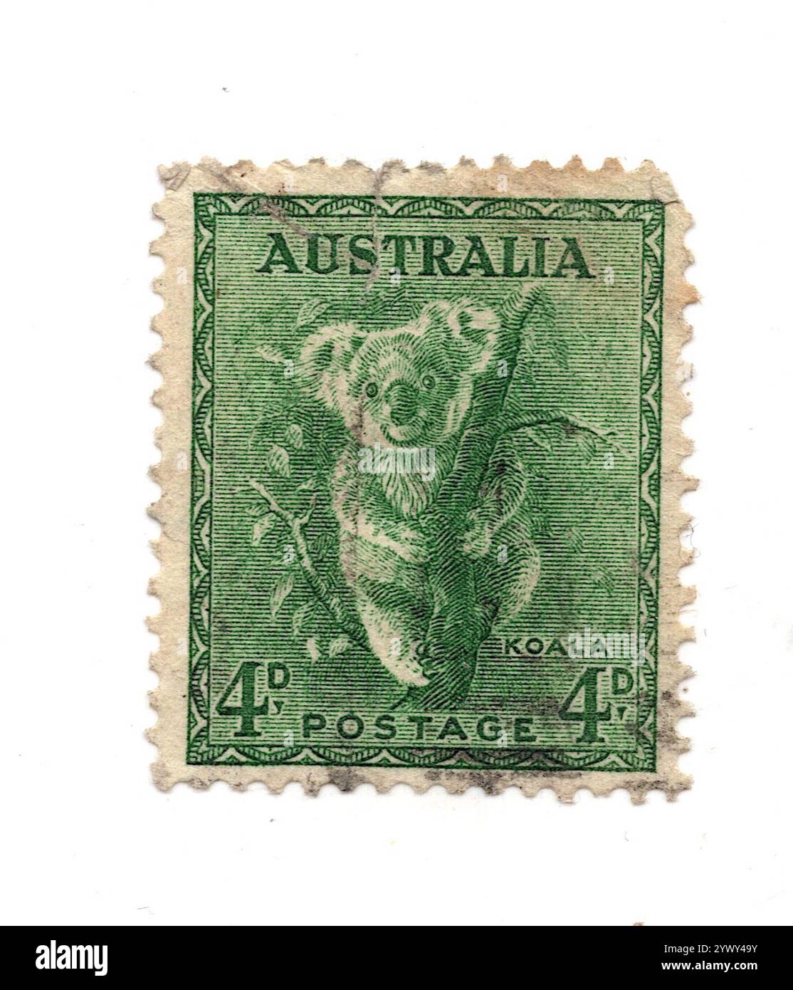 Platypus australia postage stamp hi-res stock photography and images ...