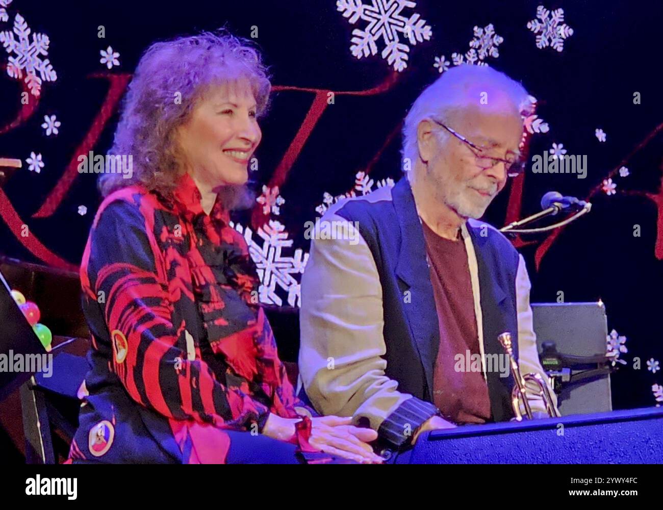 Tn. 11th Dec, 2024. Lani Hall, Herb Alpert at a public appearance for ...
