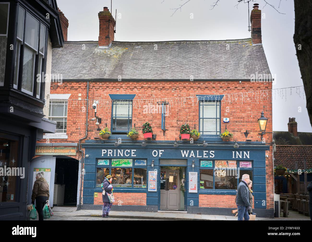 Prince of Wales Inn, Lincoln, England Stock Photo - Alamy