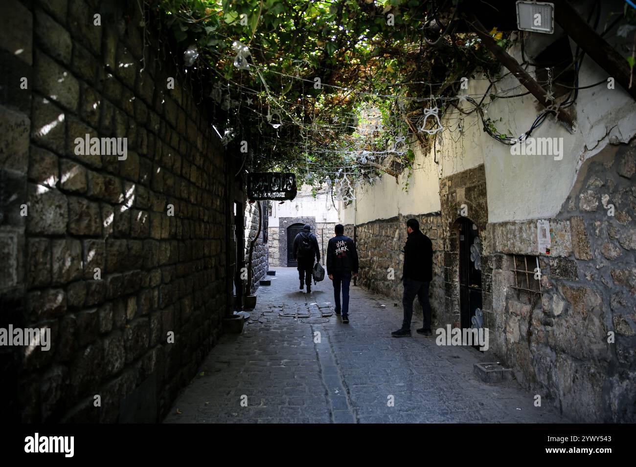 Damascus, Syria. 09 December 2024. The city of Damascus in the ...