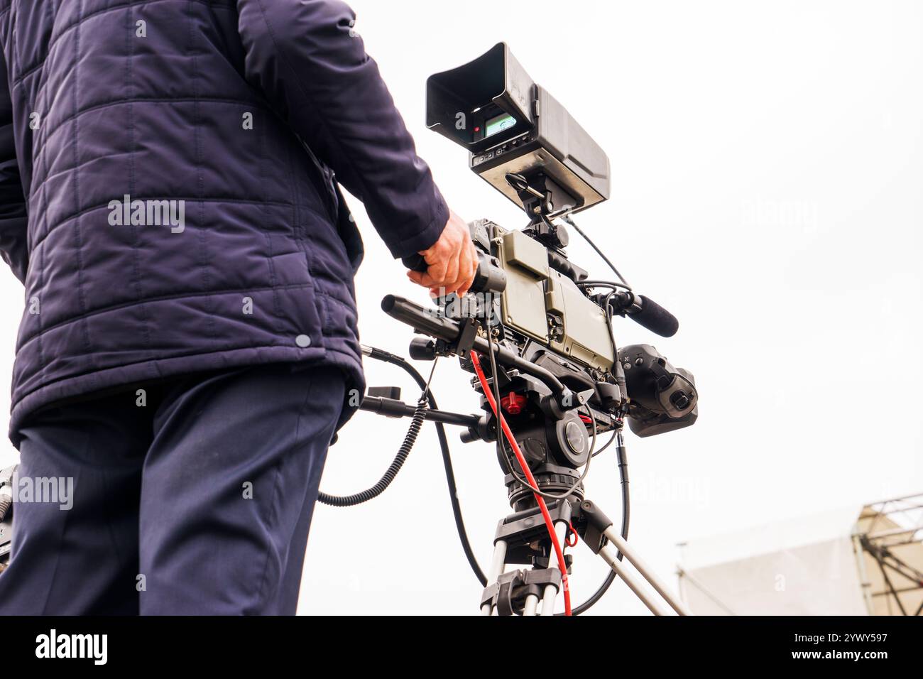 Close up shooting man making hi-res stock photography and images - Alamy