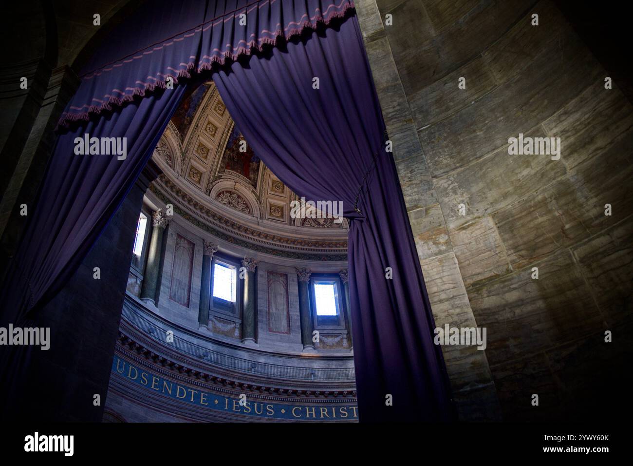 Interior of the Marble Church Frederik Church Copenhagen Denmark Stock ...