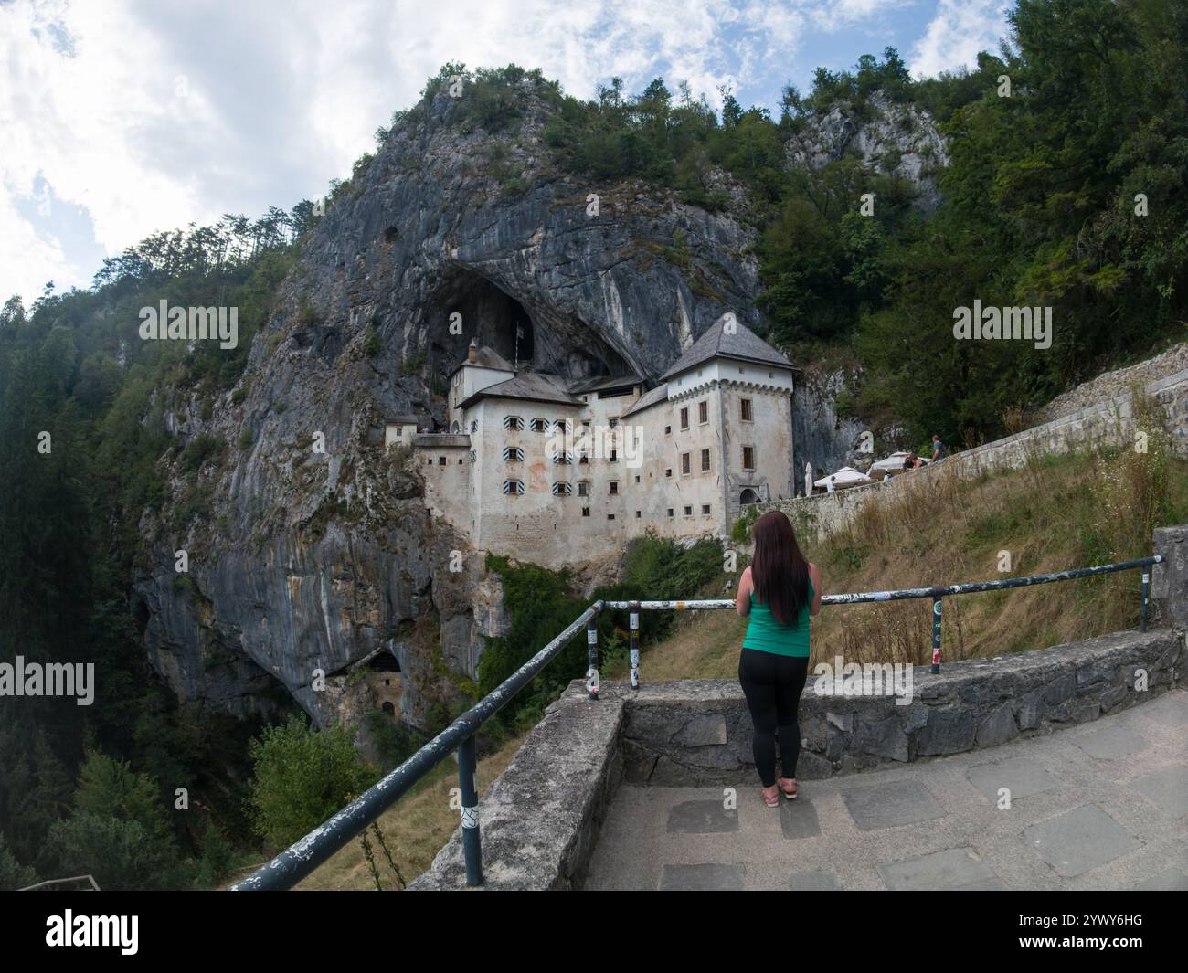 Predjama castle near the postojna cave hi-res stock photography and ...