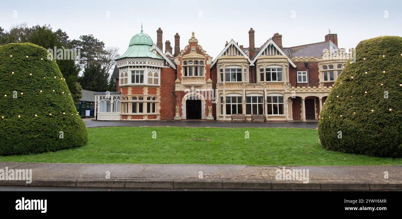 The Mansion House at Bletchley Park Code-Breaking Centre, Bletchley ...