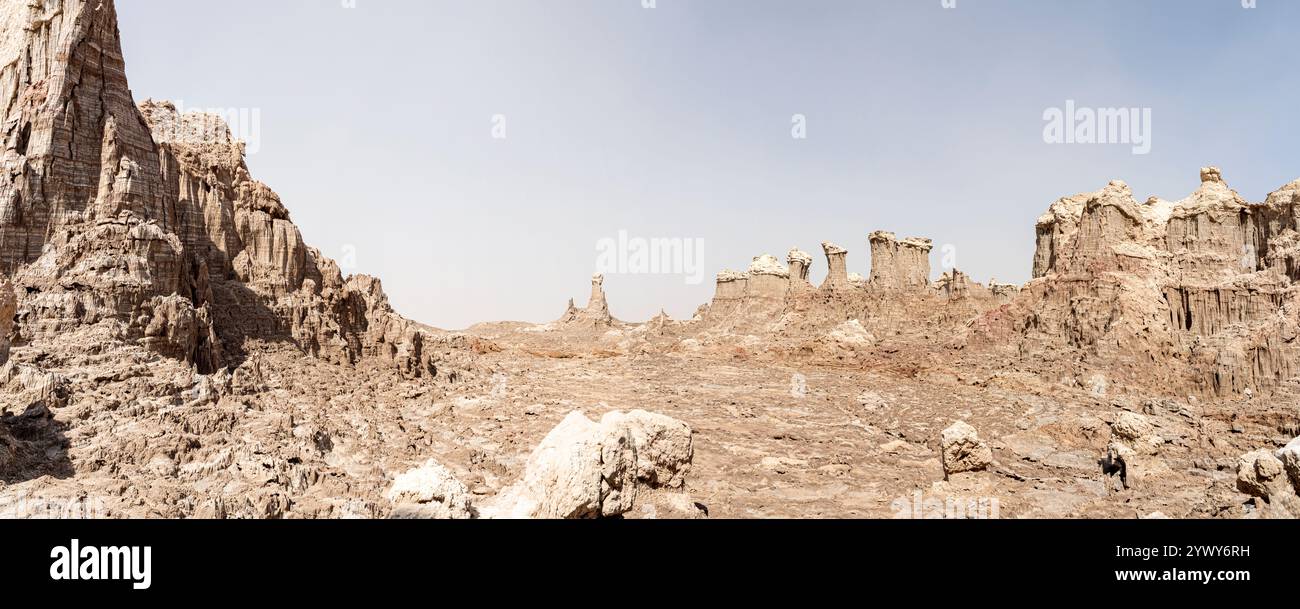 Mountains of potassium and magnesium salts in the Salt Gorge of the ...